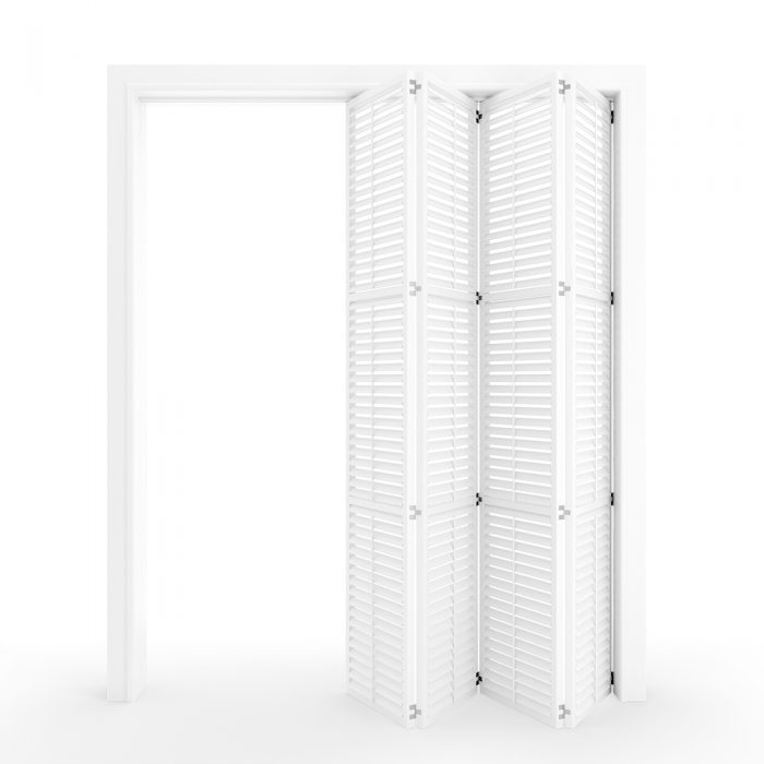 Interior folding shutter door - 3D Model (3dlab.bg)