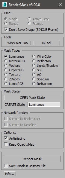 RenderMask for V-Ray Next - free 3ds Max Scripts (3dlab.bg)